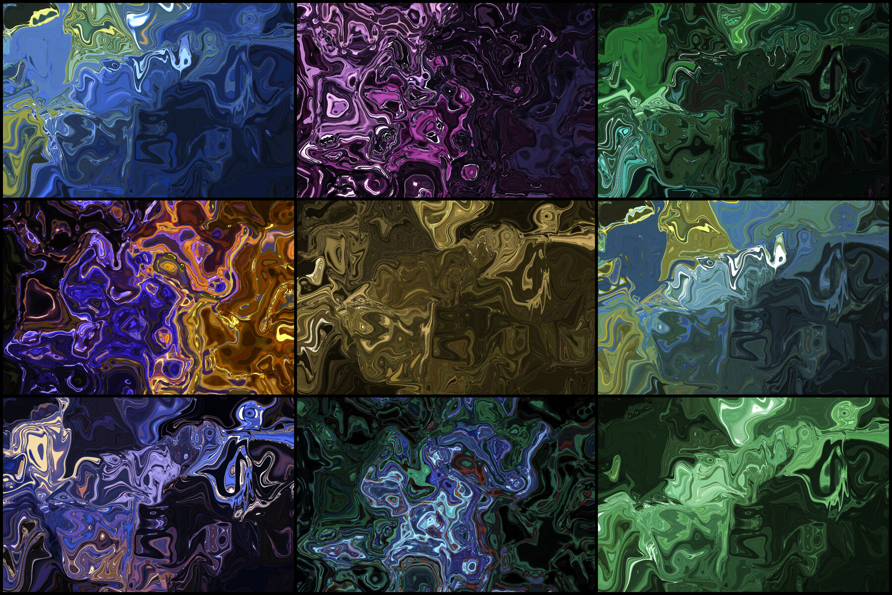 ArtStation - 50 Abstract Fluid Backgrounds - Vol. 1 | Artworks