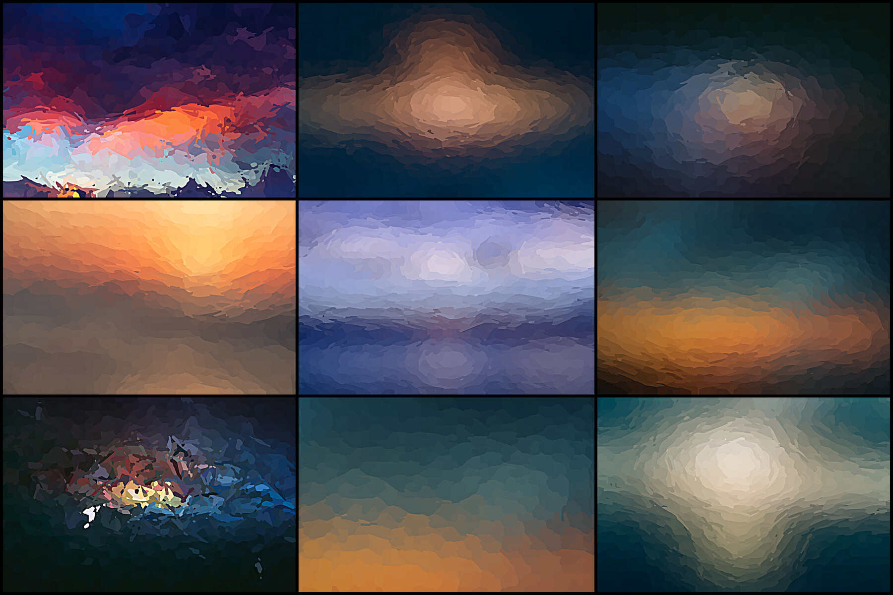 ArtStation - 50 Artistic Style Space Backgrounds | Artworks