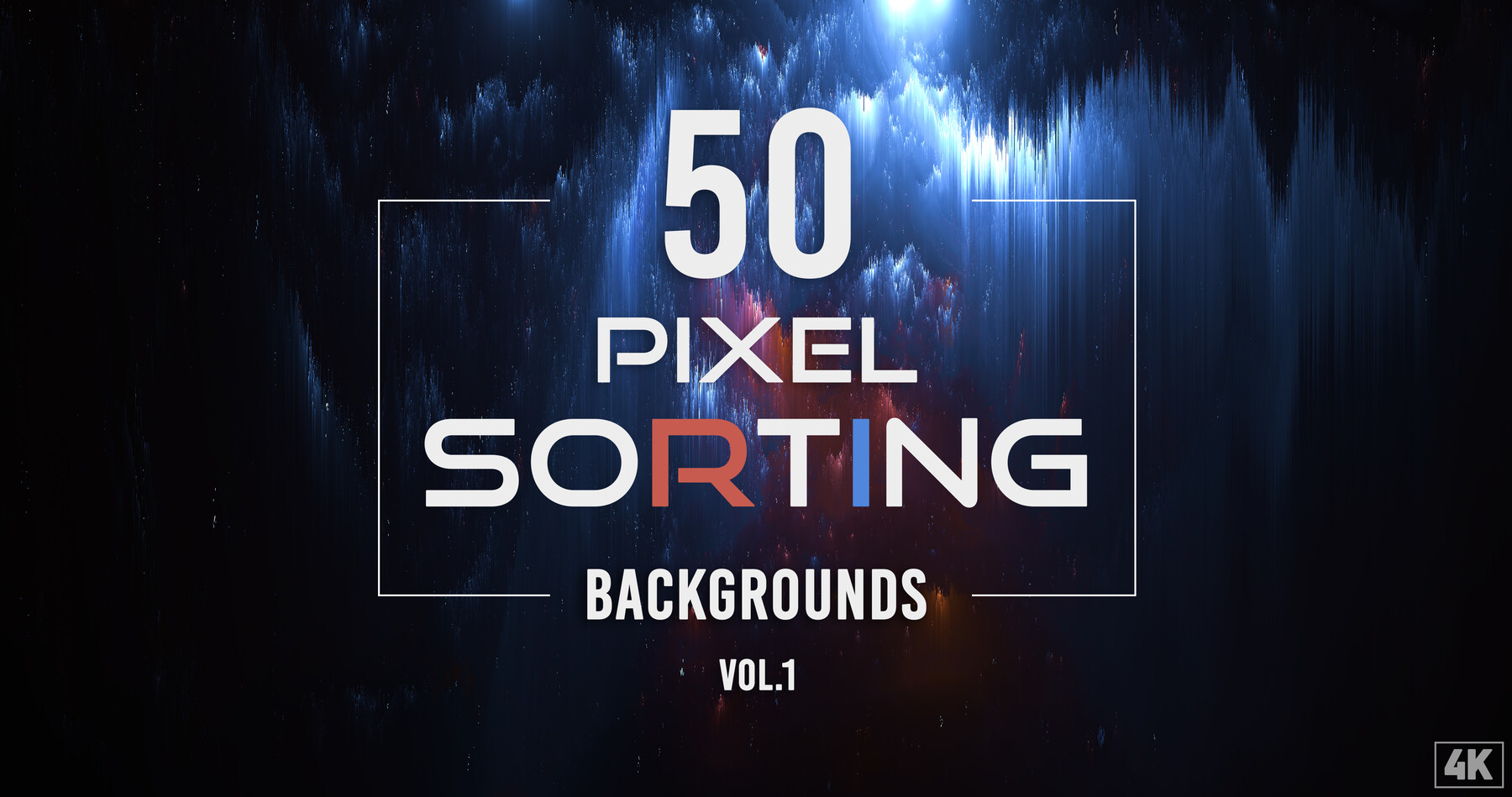 ArtStation - 50 Pixel Sorting Backgrounds - Vol. 1 | Artworks