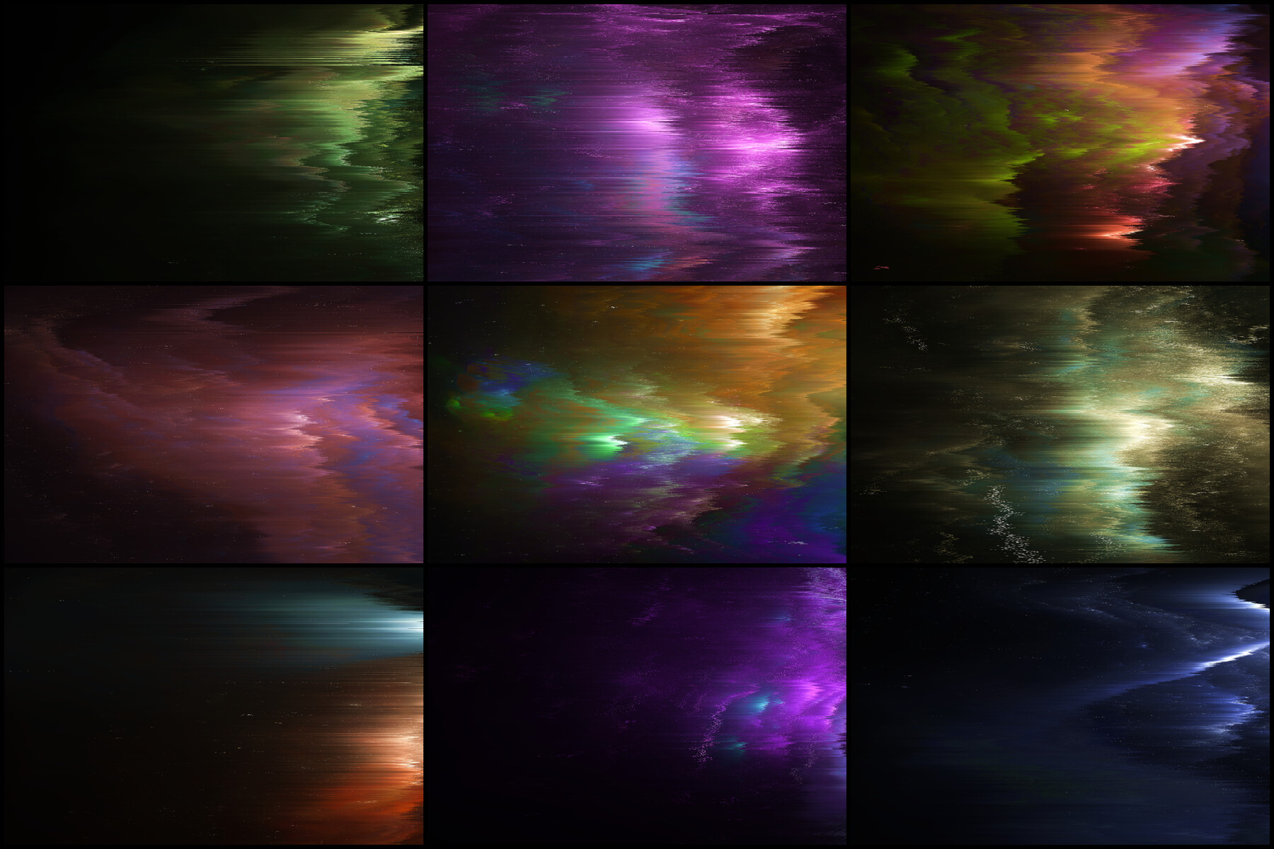 ArtStation - 50 Pixel Sorting Backgrounds - Vol. 2 | Artworks