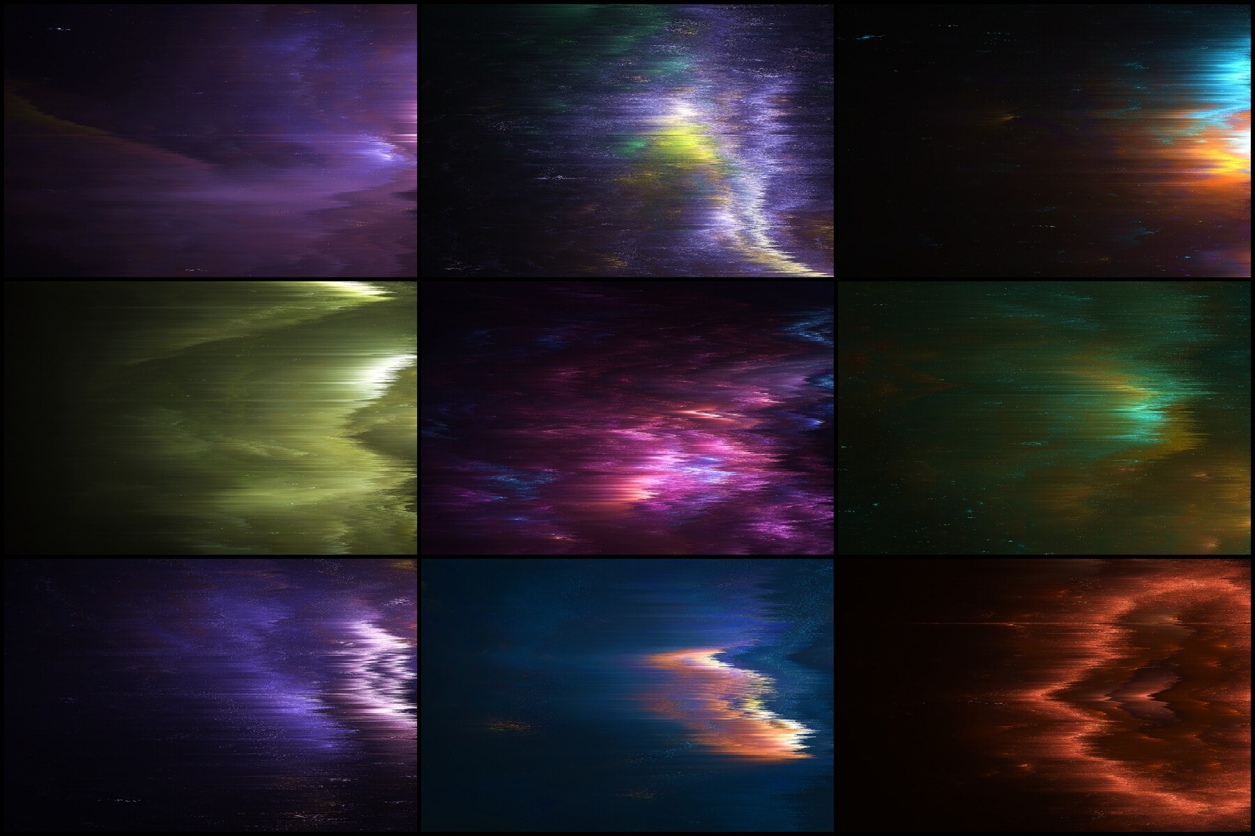 ArtStation - 50 Pixel Sorting Backgrounds - Vol. 2 | Artworks