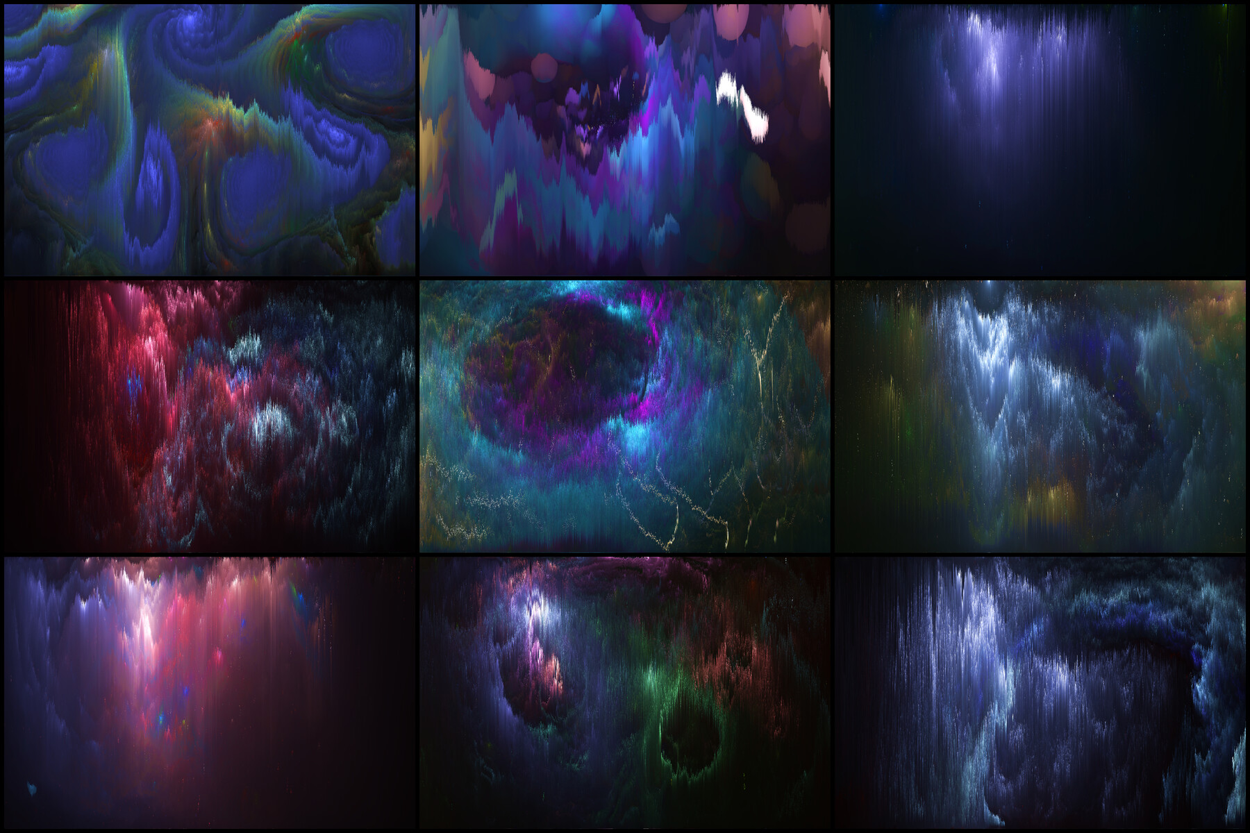 ArtStation - 50 Pixel Sorting Backgrounds - Vol. 5 | Artworks