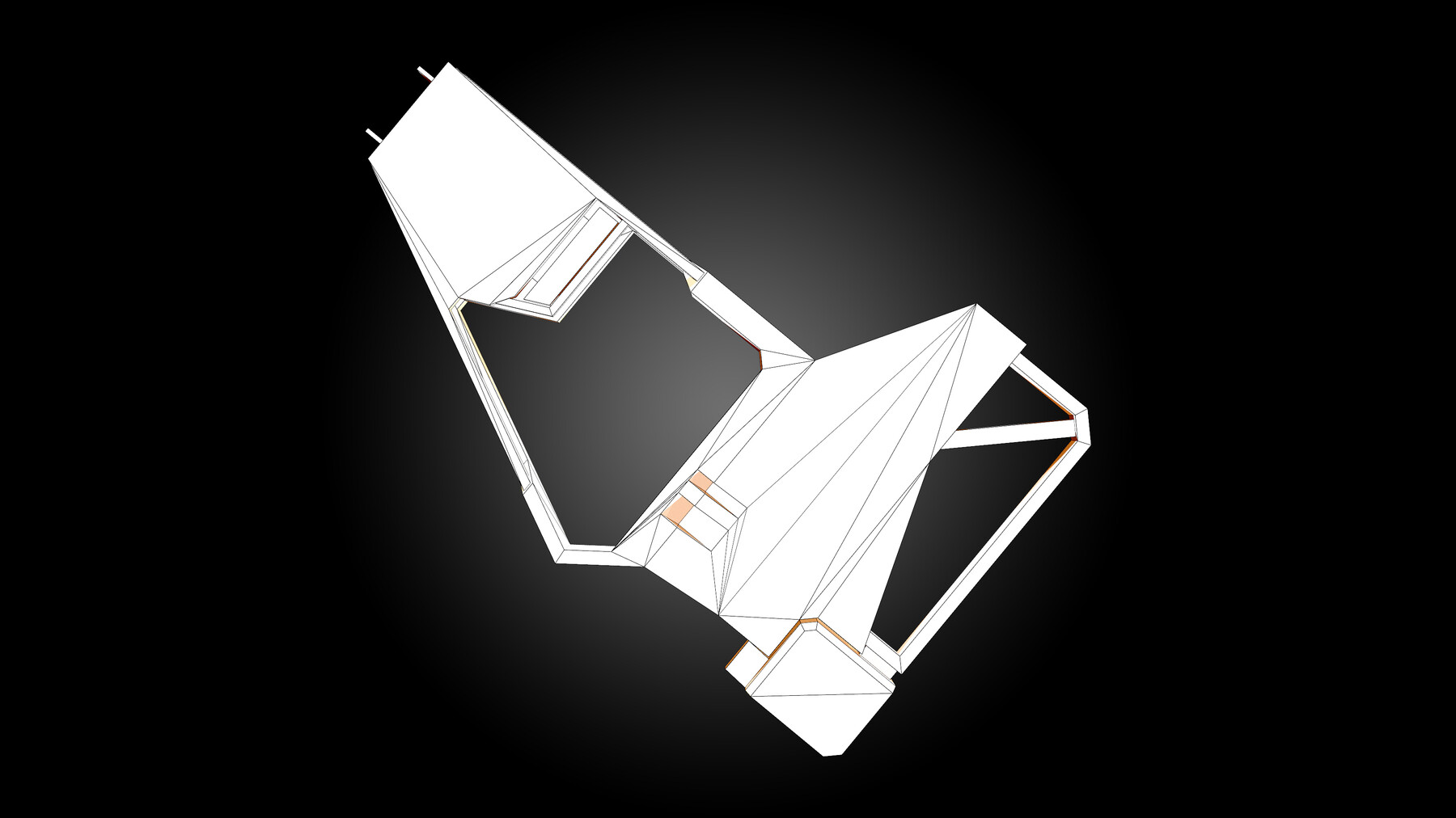 ArtStation - Wing Frame 'C' (LP) | Game Assets