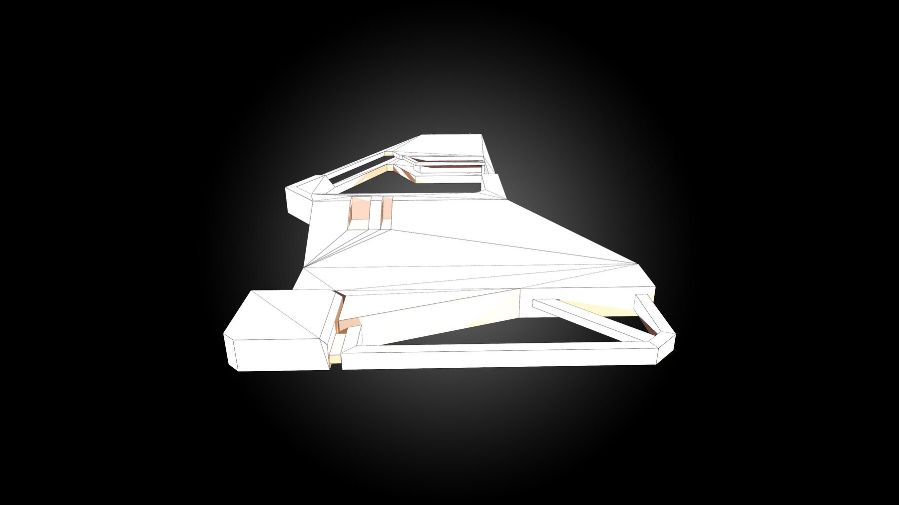 ArtStation - Wing Frame 'C' (LP) | Game Assets