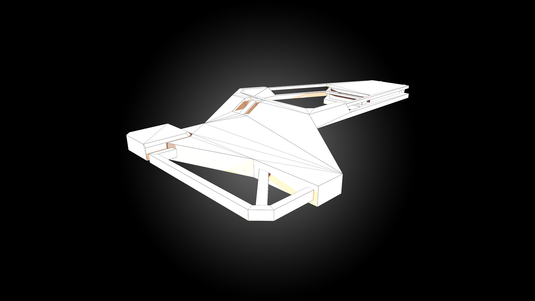 ArtStation - Wing Frame 'C' (LP) | Game Assets