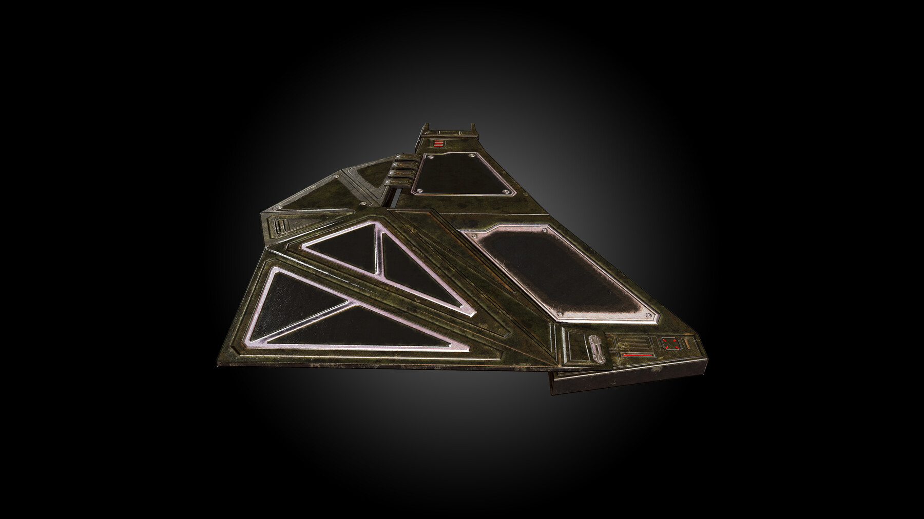 ArtStation - Wing Frame 'D' (LP) | Game Assets