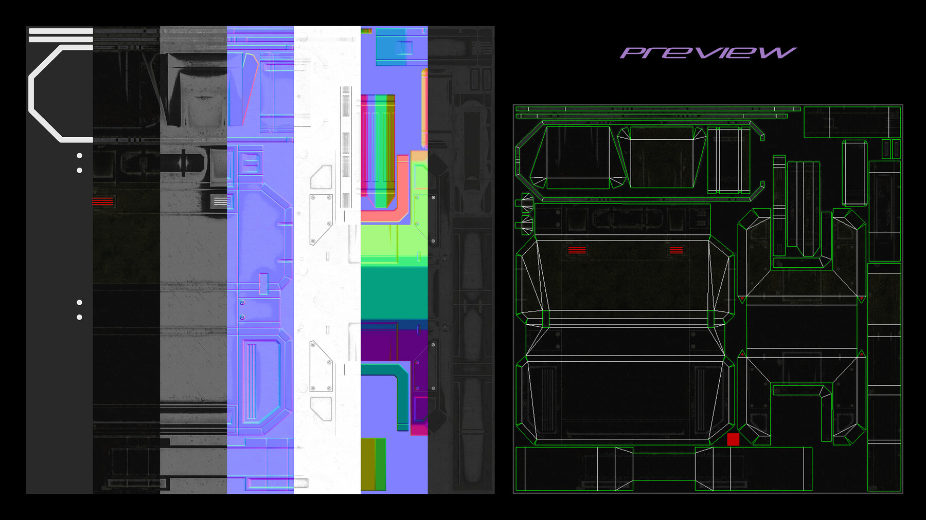ArtStation - Battery Module 'B2' (LP) | Game Assets