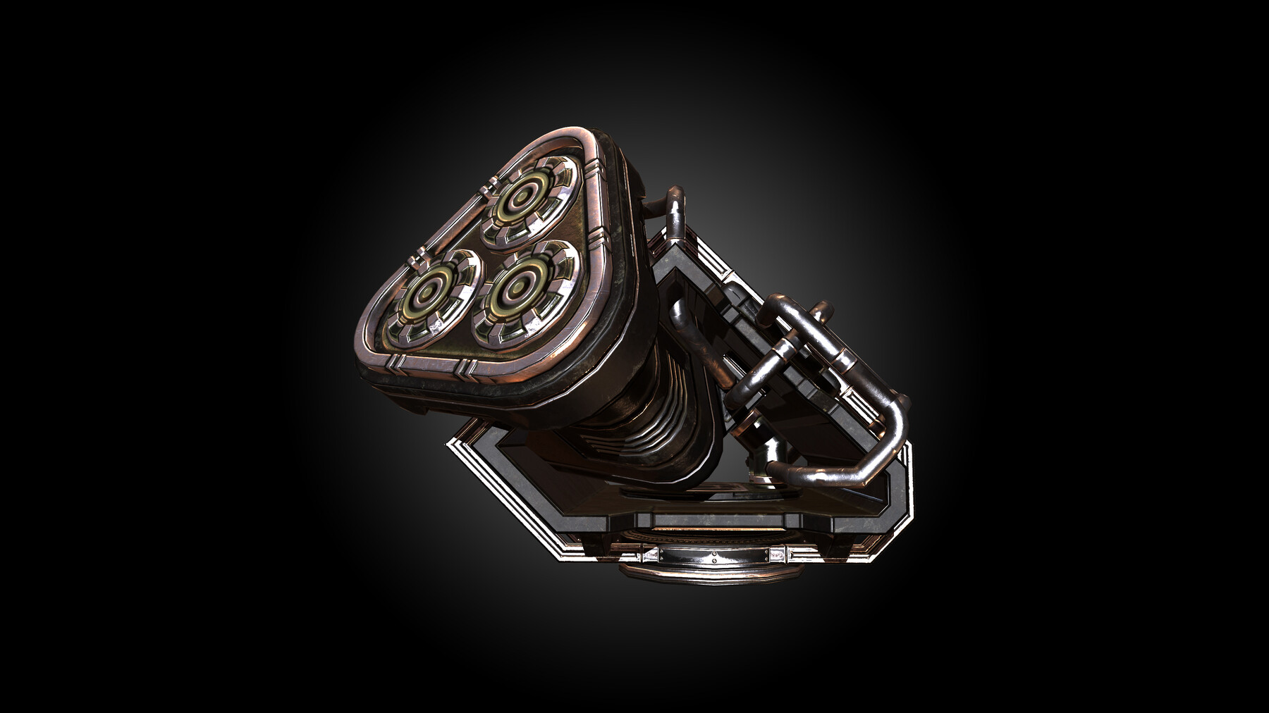 ArtStation - Maneuvering Thruster 'B' (LP) | Game Assets