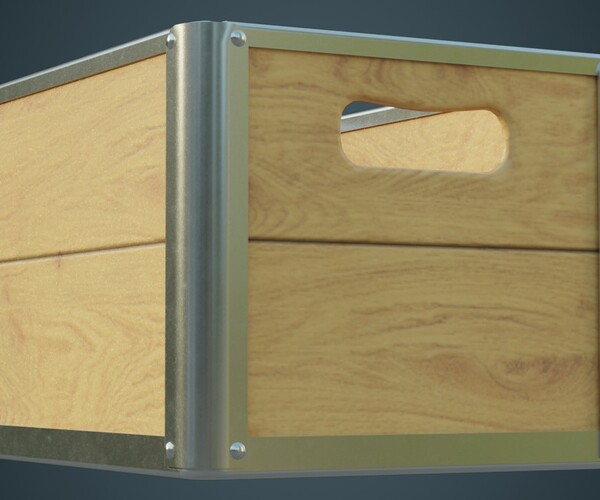 ArtStation - Crate 3A | Game Assets