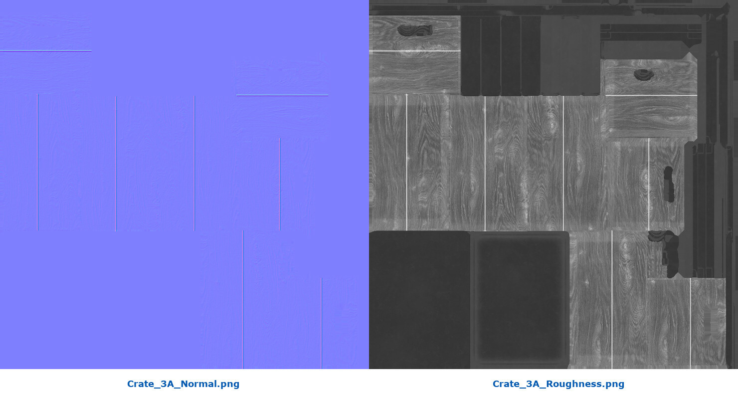 ArtStation - Crate 3A | Game Assets