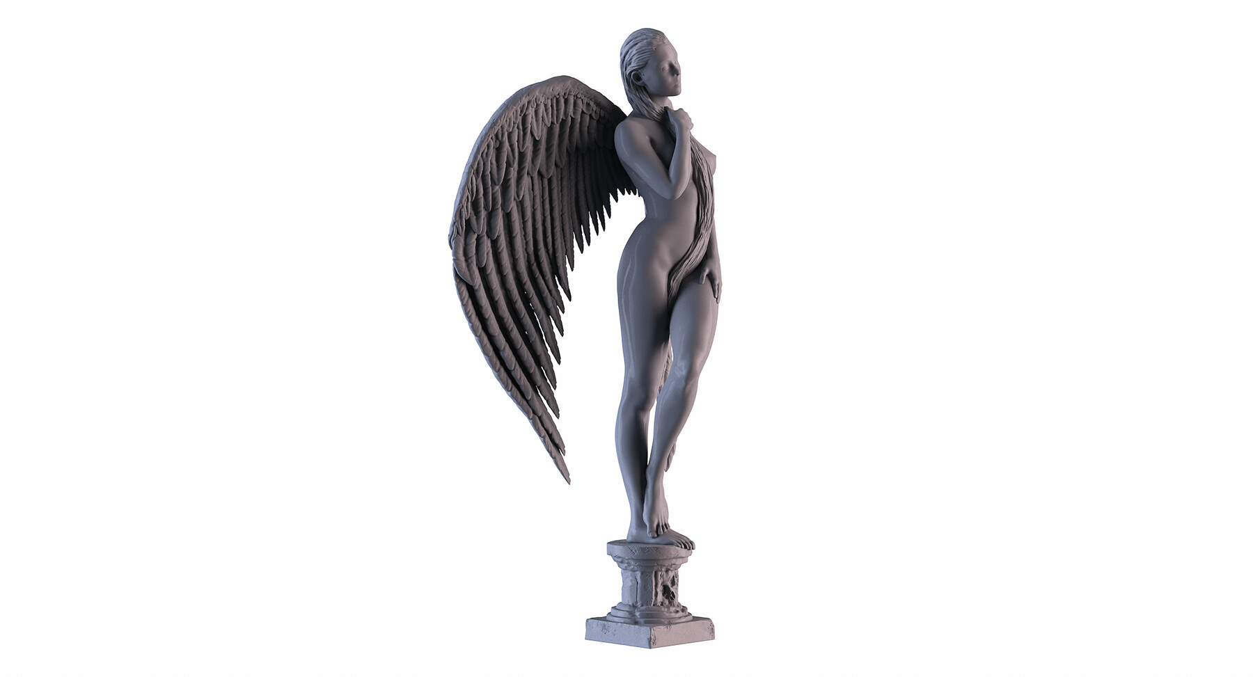 ArtStation - Angel Statue | Resources