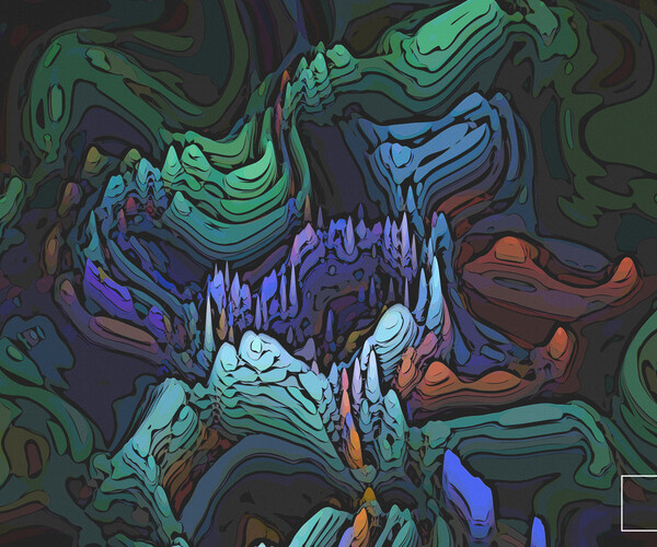 ArtStation - 50 Psychedelic Worlds Backgrounds - Vol. 3 | Artworks