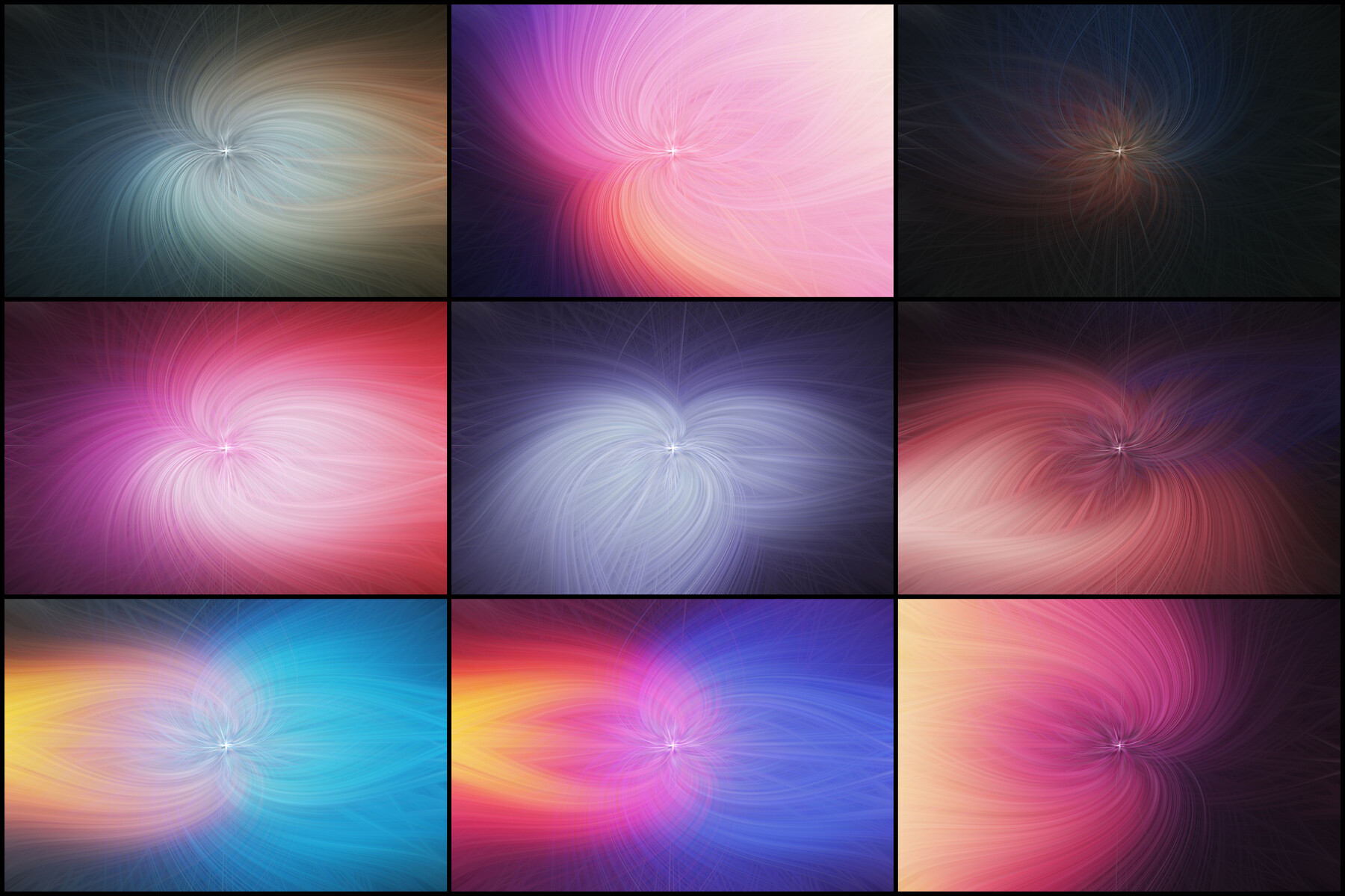 ArtStation - 50 Twisted Light Fibers Backgrounds - Vol. 1 | Artworks