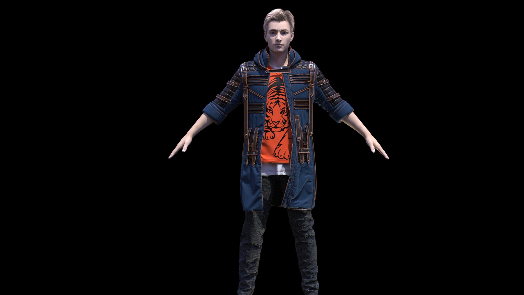 ArtStation - Mens clothing. Avatar genesis 8 Male. Marvelous Designer ...