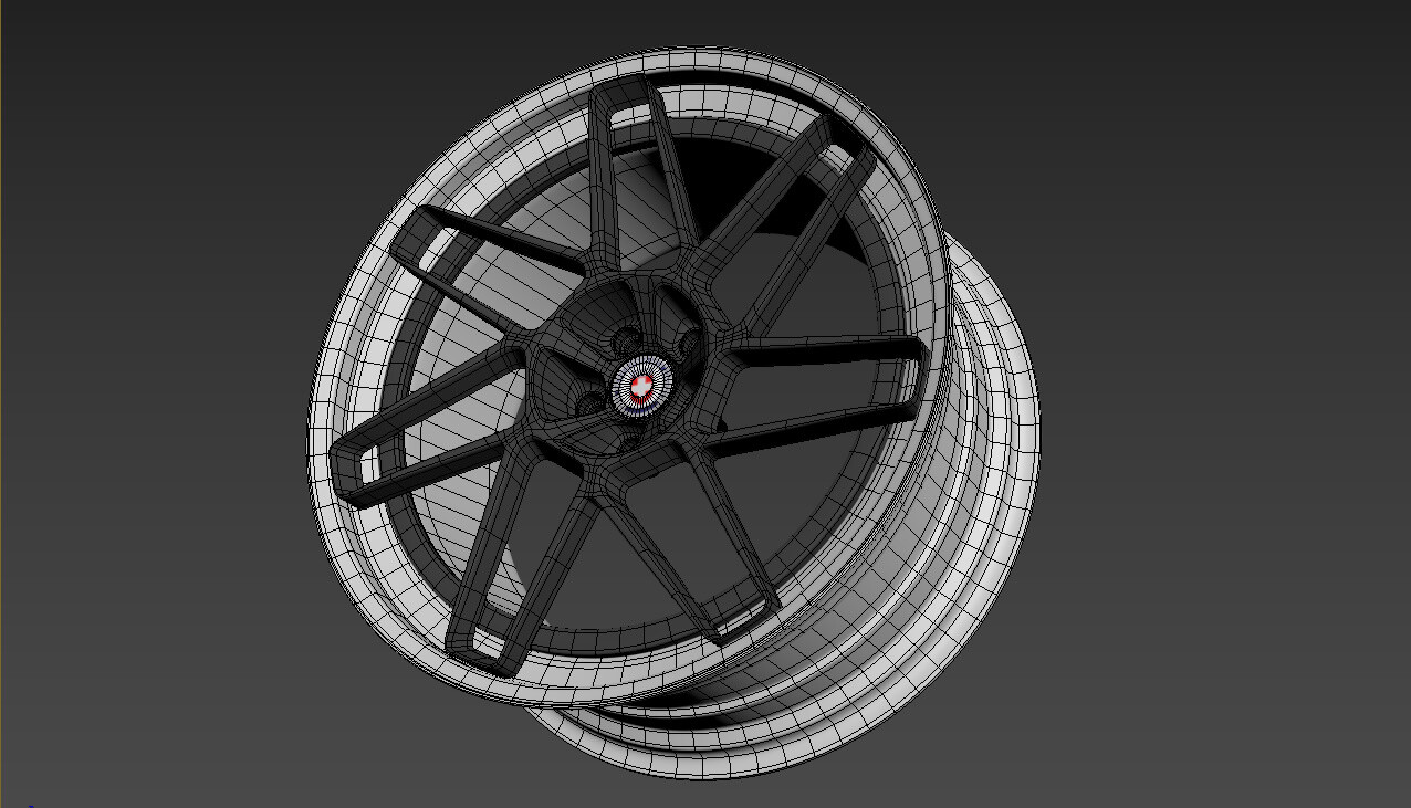 ArtStation - HRE RS309 Wheel 3D model | Game Assets