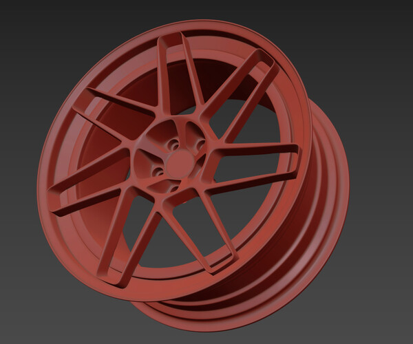 ArtStation - HRE RS309 Wheel 3D model | Game Assets
