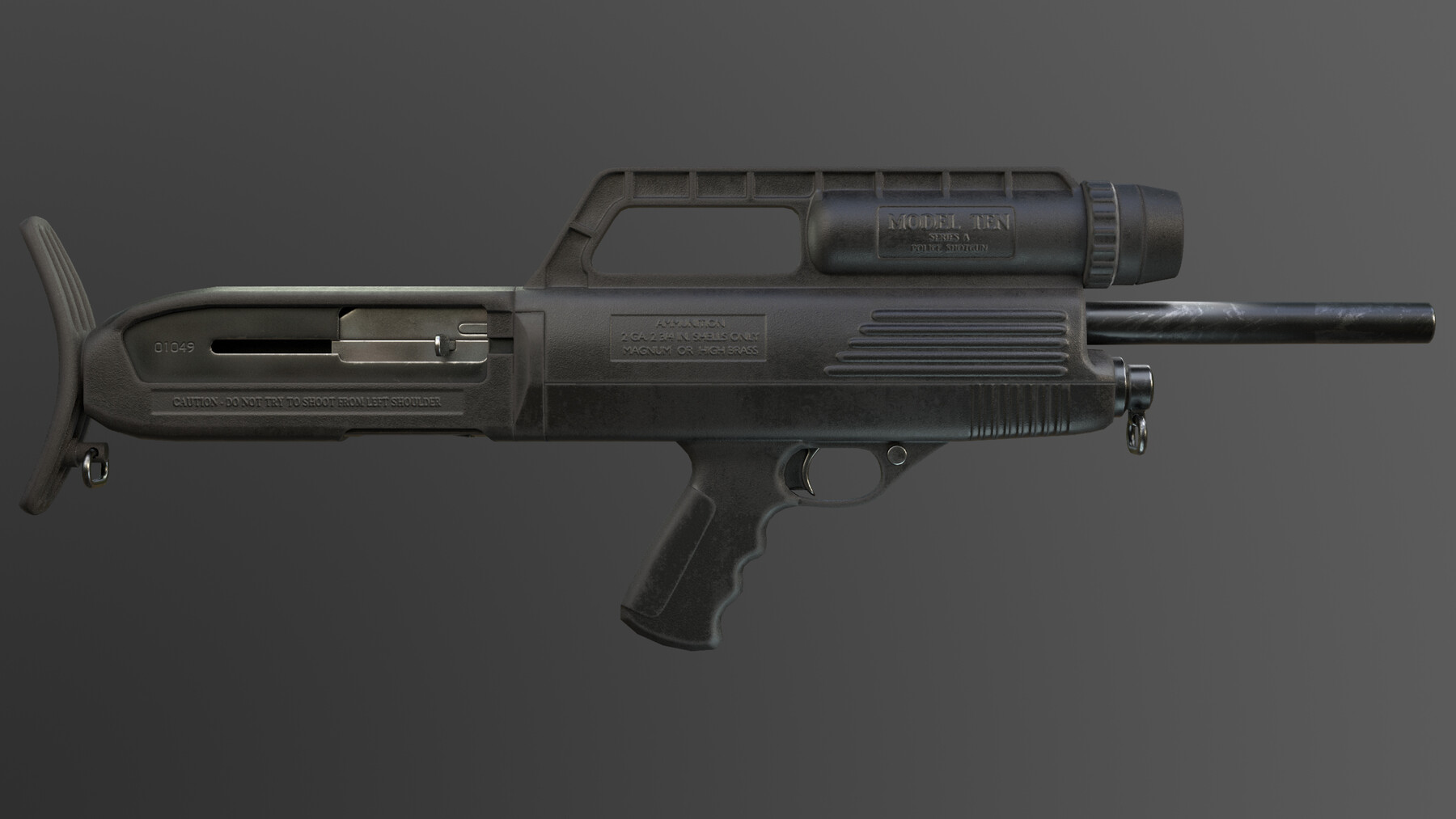 ArtStation - High Standard Model 10A | Game Assets