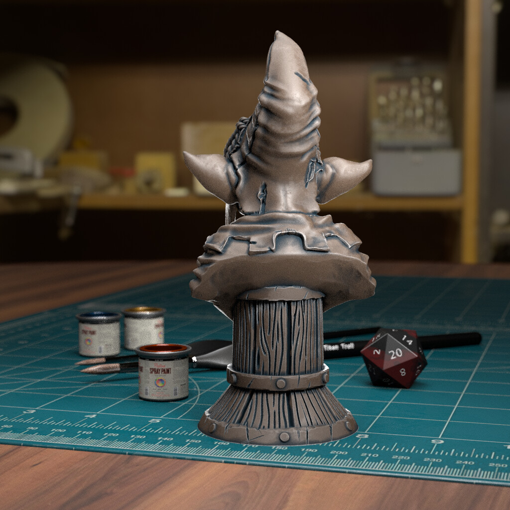 ArtStation - 3D Printable Fantasy Goblin Chess Set - TytanTroll ...