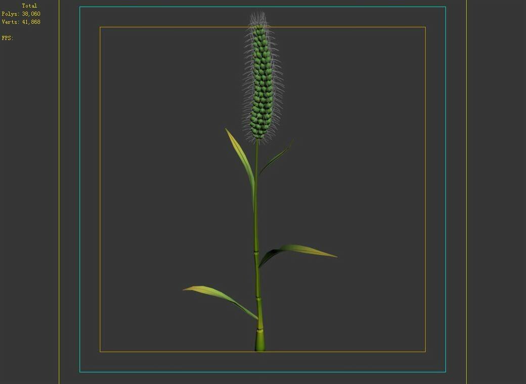 ArtStation - Weed plants - dog tail grass 01 | Resources