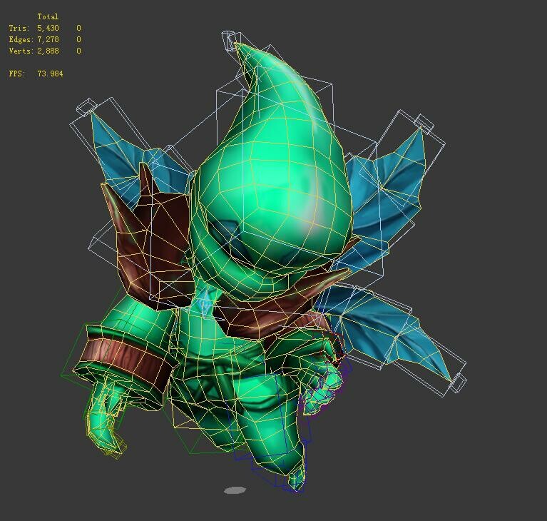 ArtStation - Game animated characters - wood spirit | Game Assets