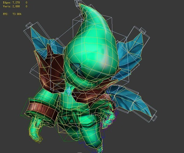 ArtStation - Game animated characters - wood spirit | Game Assets