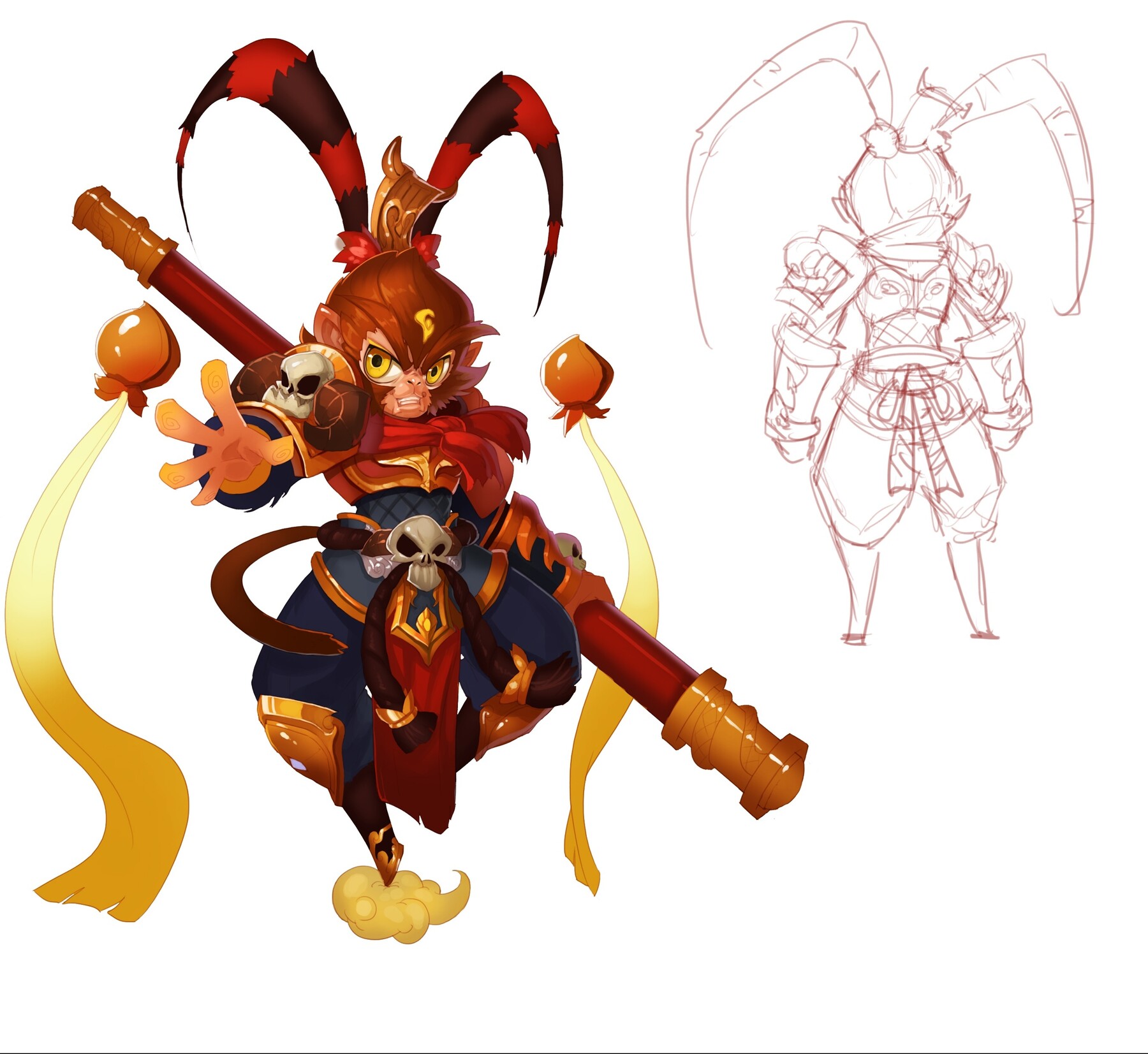 ArtStation - Game animated characters - Sun Da Sheng | Game Assets
