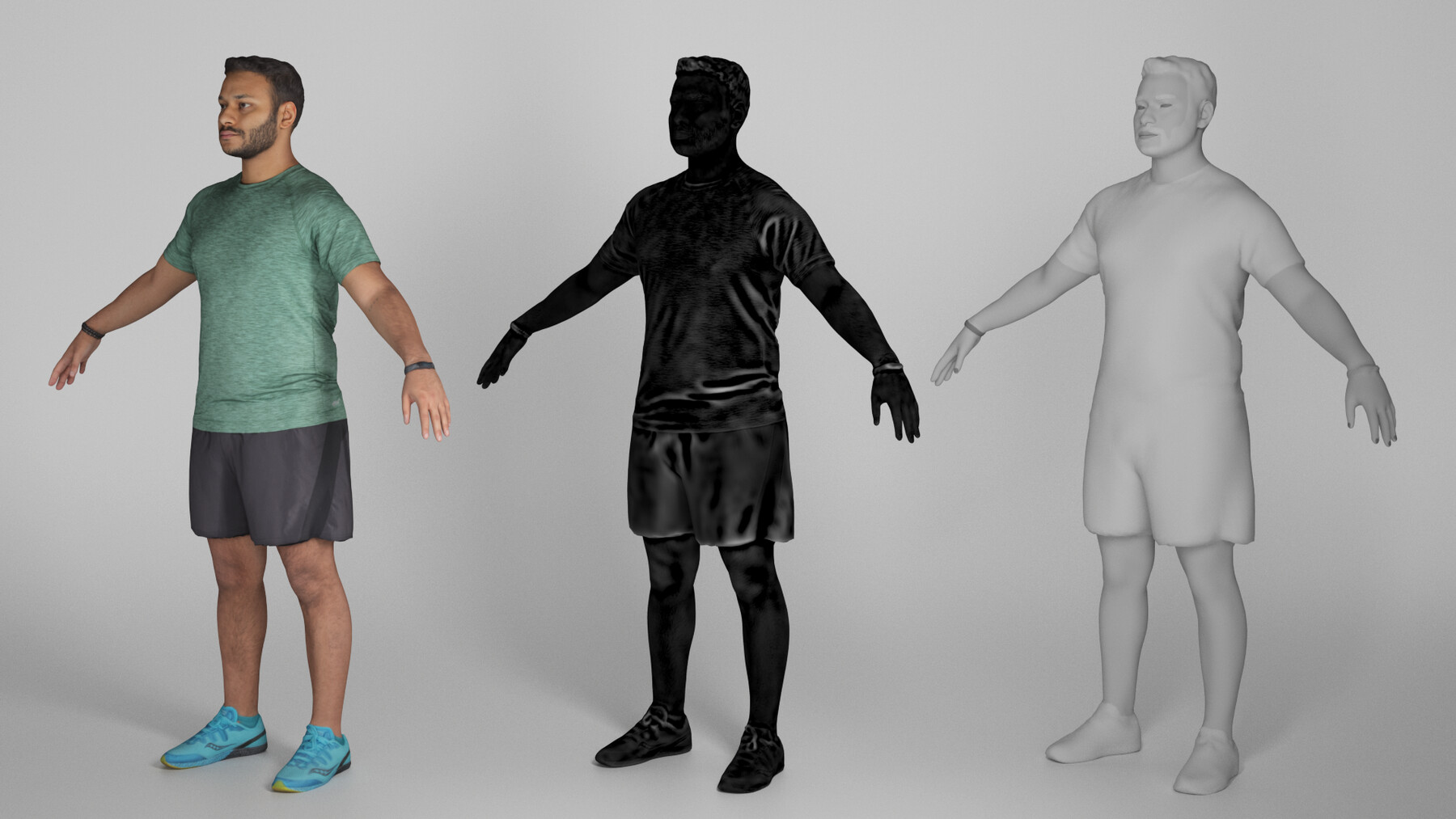 ArtStation - Handsome man in sportswear ready for animation 294 | Game ...