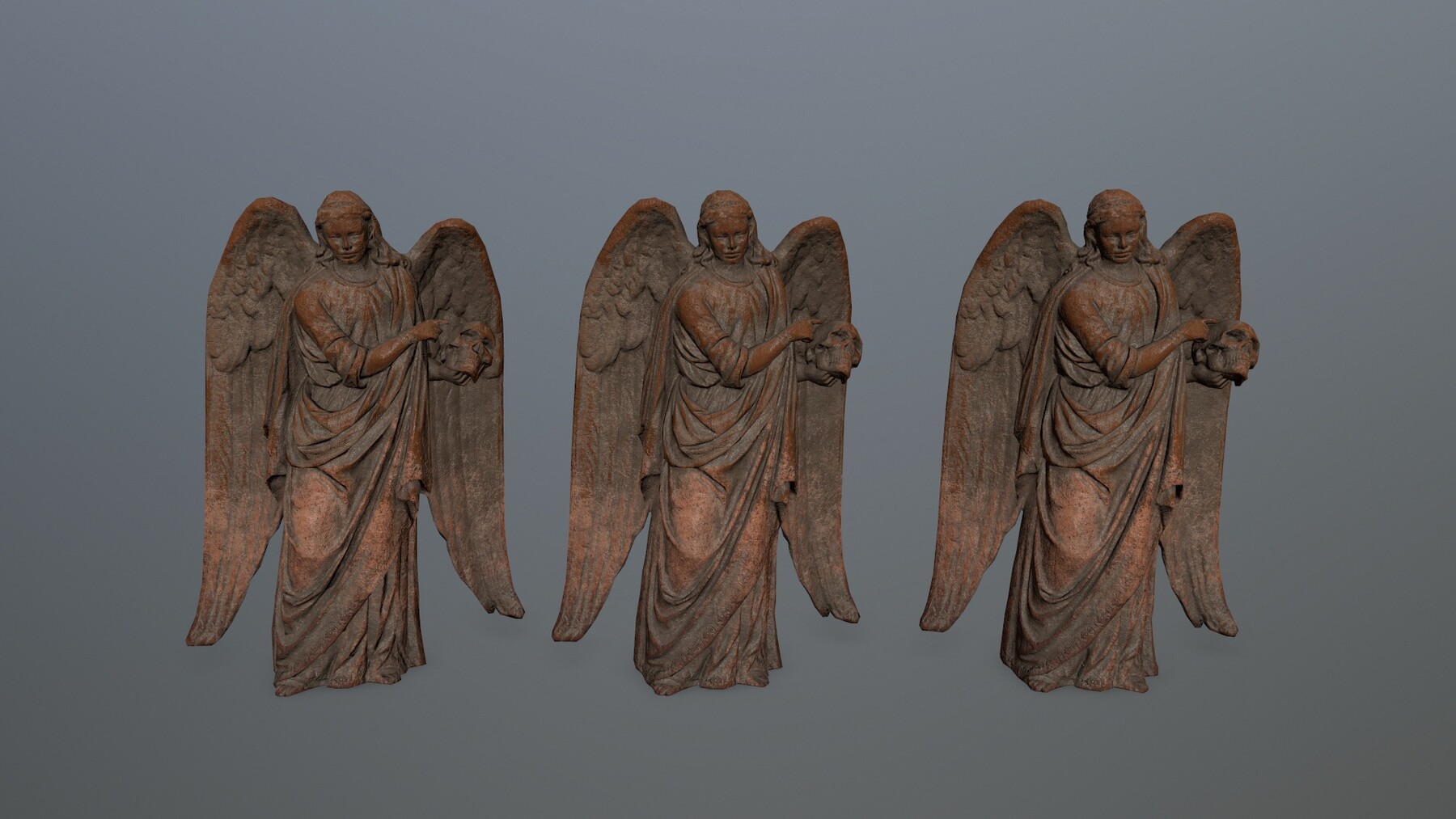 ArtStation - Angel_Statue_3 | Game Assets