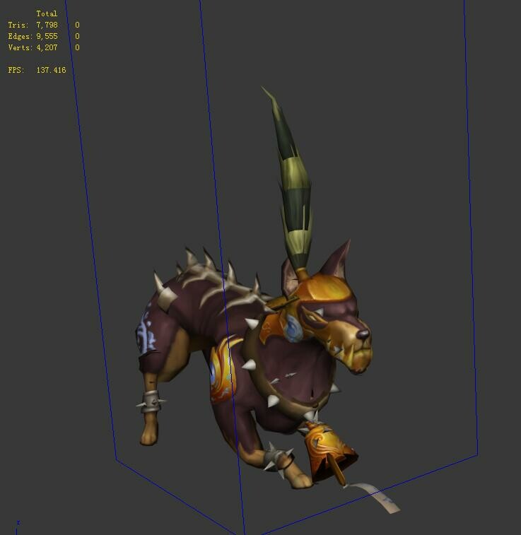 ArtStation - The role of the game animation - Xiaotian dog | Game Assets