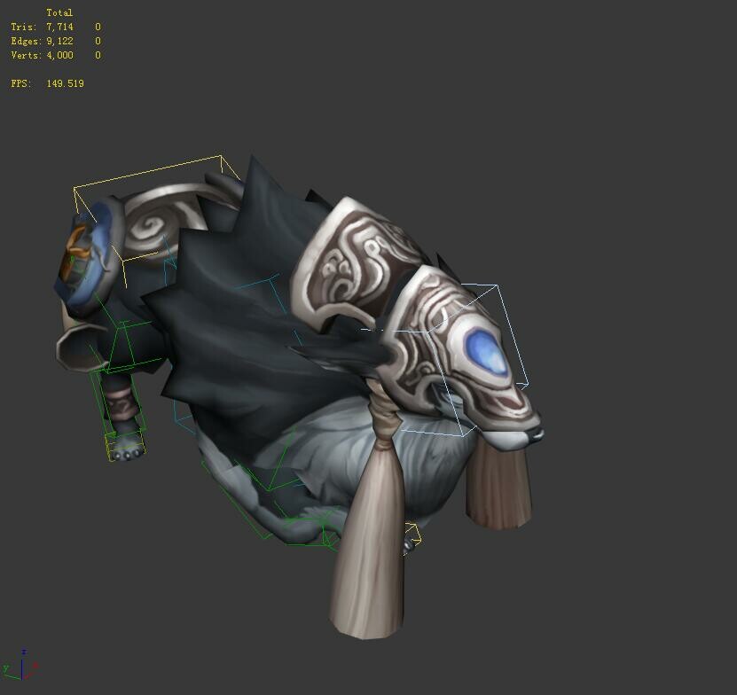 ArtStation - Game animated characters - war wolf cubs | Game Assets