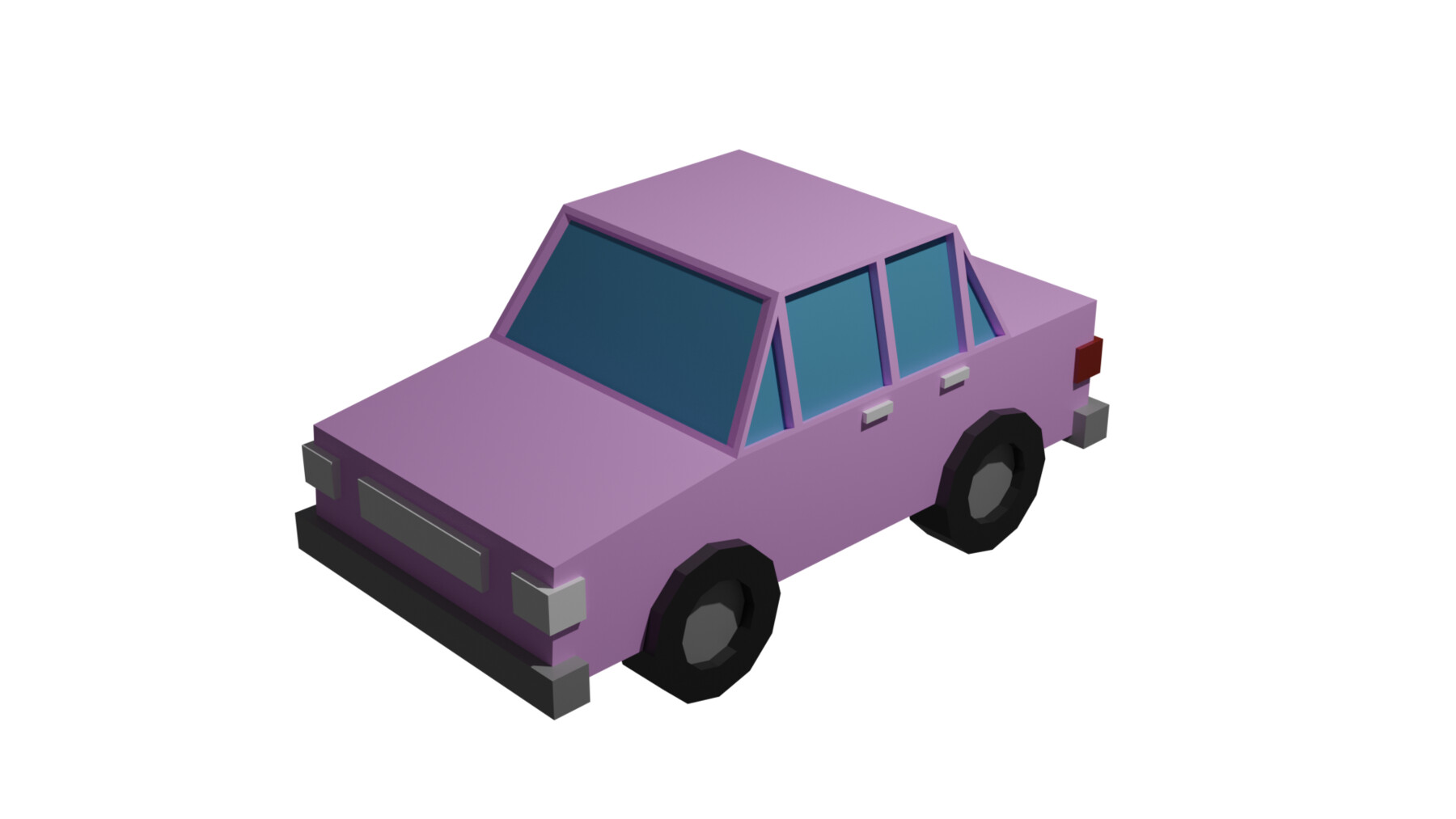 ArtStation - Low Poly Car | Game Assets