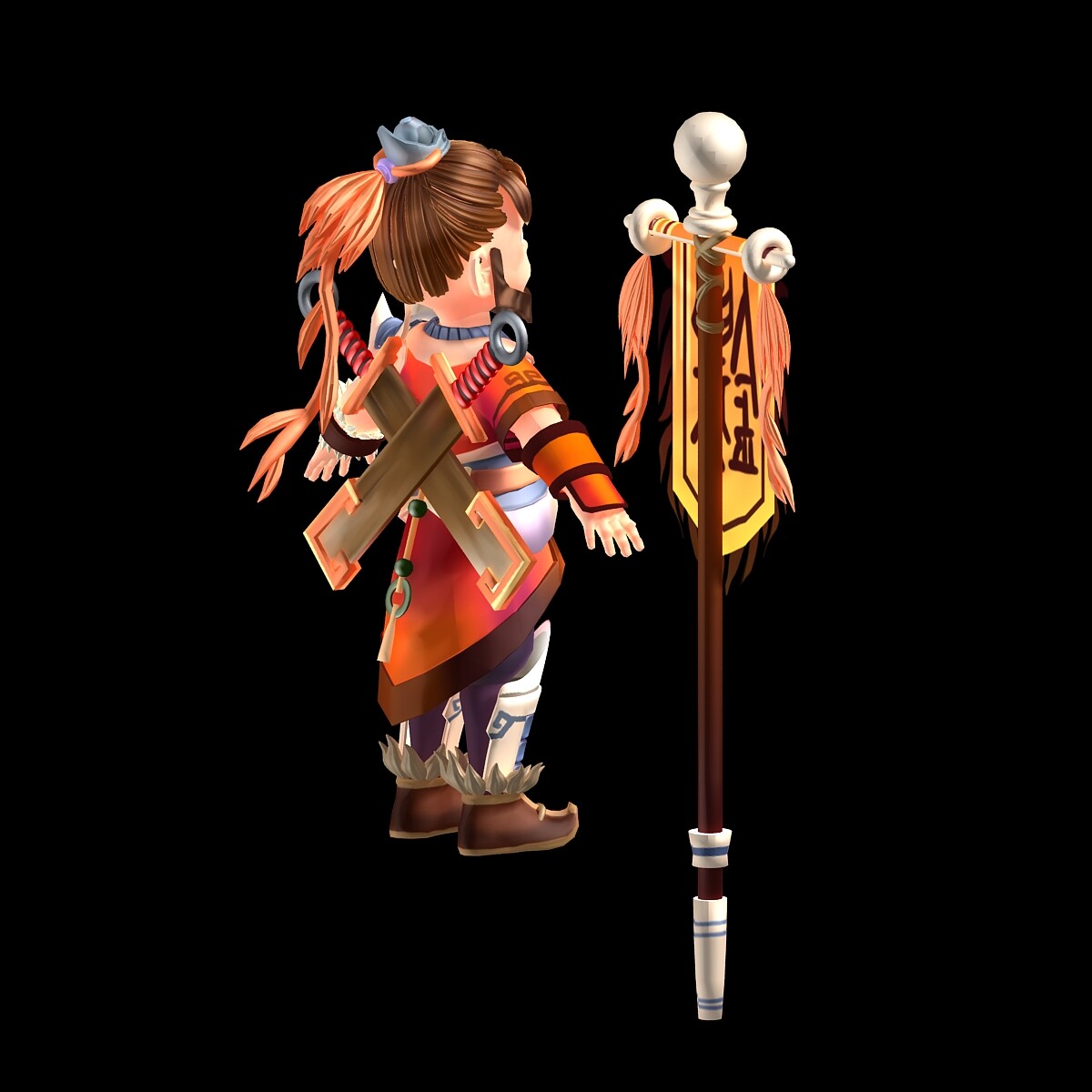 ArtStation - The character of the game - bodyguard | Game Assets