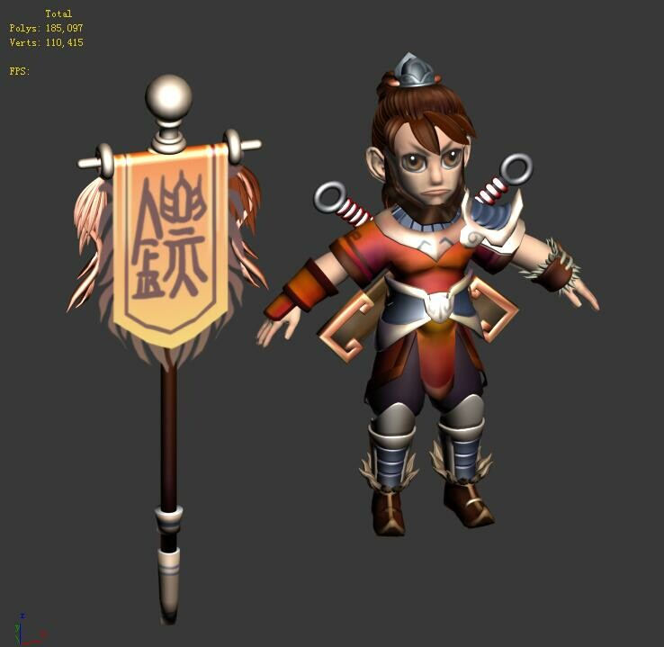 ArtStation - The character of the game - bodyguard | Game Assets