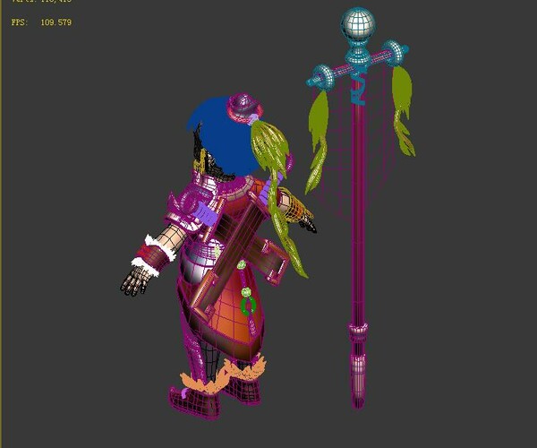 ArtStation - The character of the game - bodyguard | Game Assets