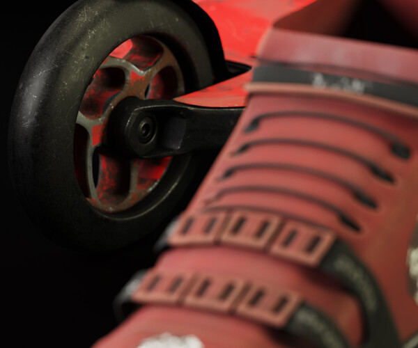 ArtStation - Skate Collection / 3D Model + 4K Textures | Resources