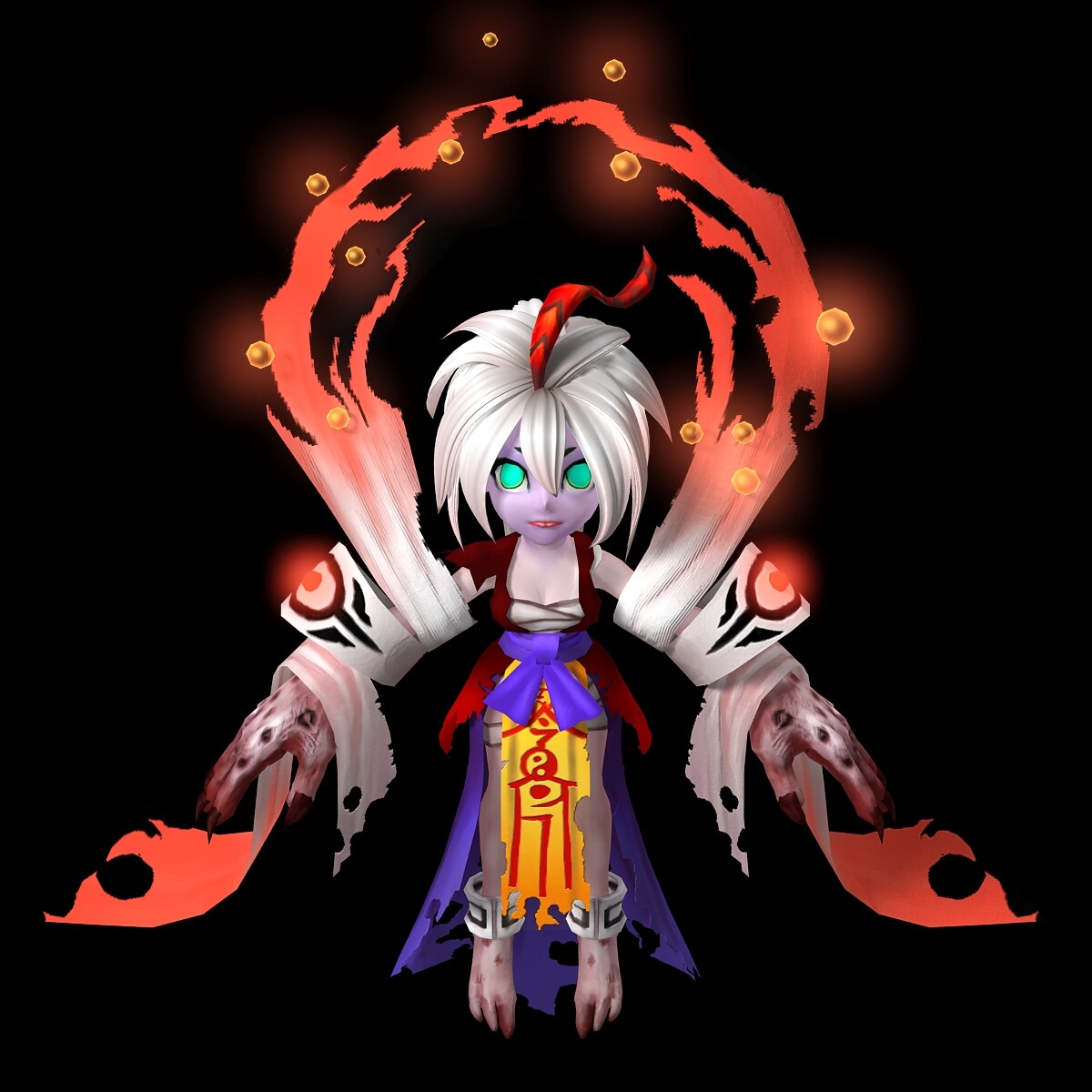 ArtStation - The characters of the game - the corpse | Game Assets