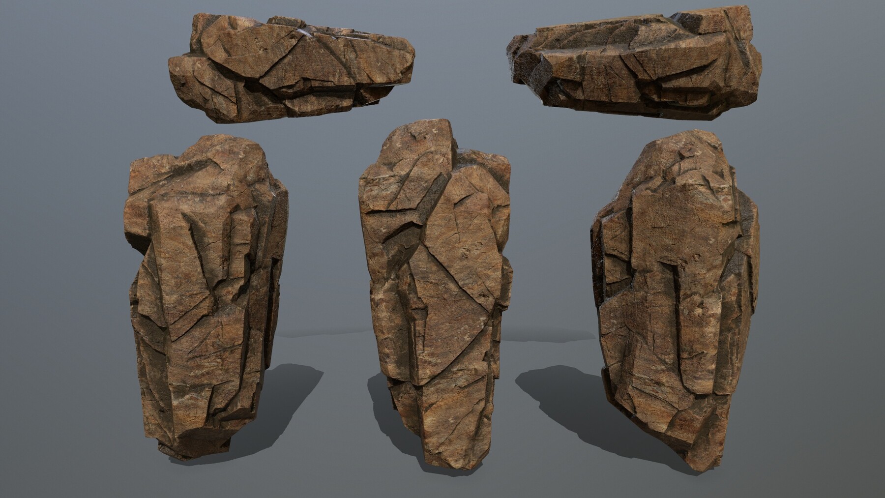 ArtStation - desert rocks | Game Assets