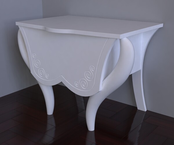 ArtStation - bedside table | Resources