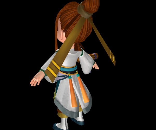 ArtStation - Game characters - book children | Game Assets