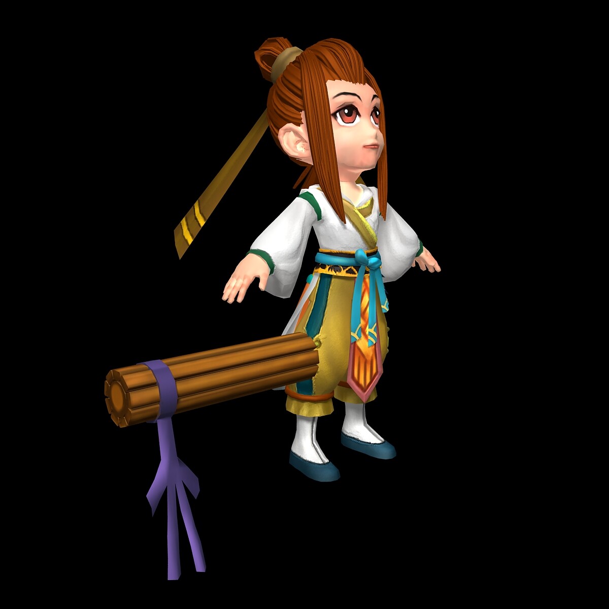 ArtStation - Game characters - book children | Game Assets