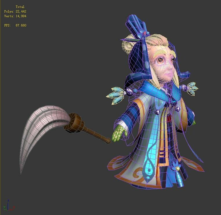 ArtStation - Game characters - Sun II | Game Assets