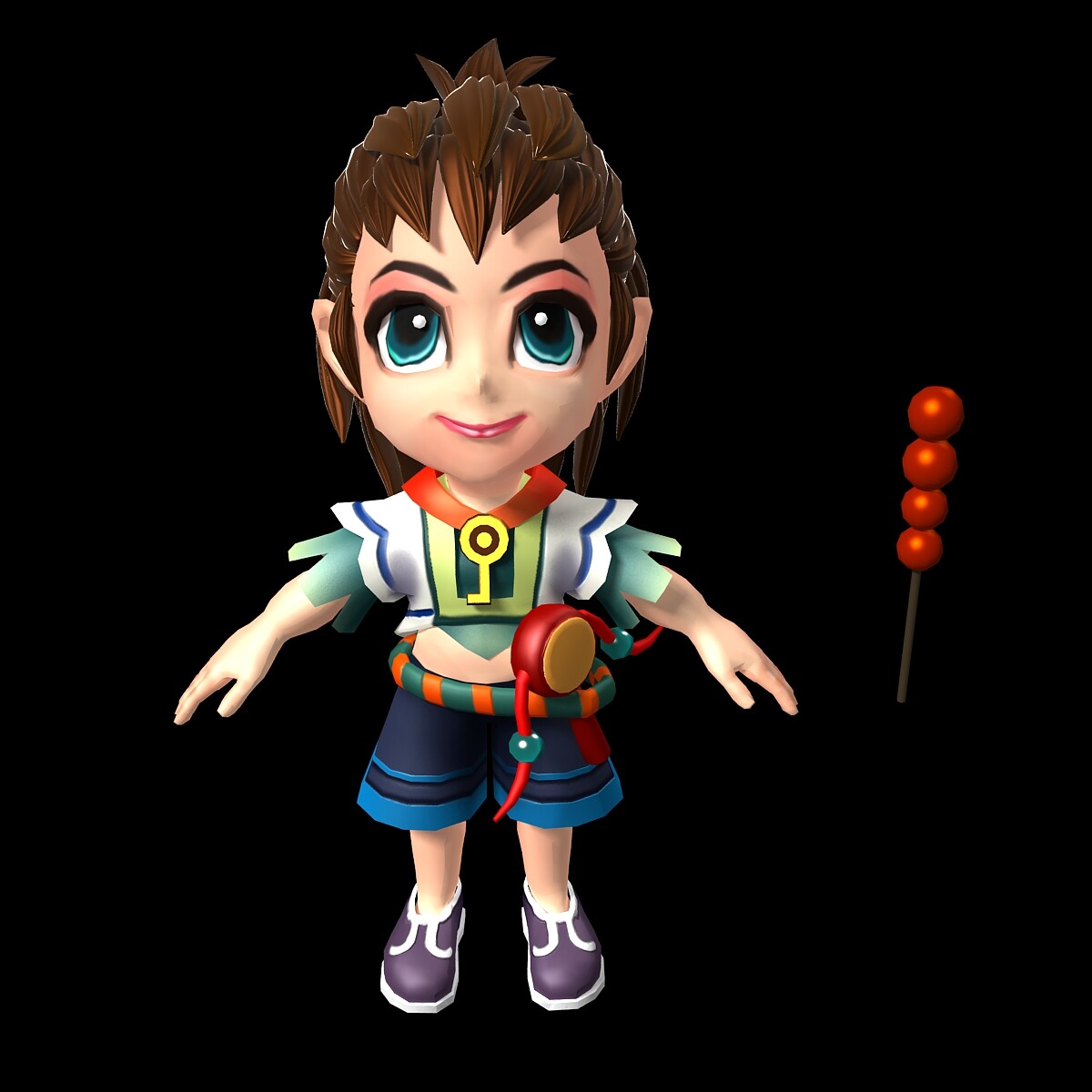 ArtStation - The characters of the game - the little boy | Game Assets