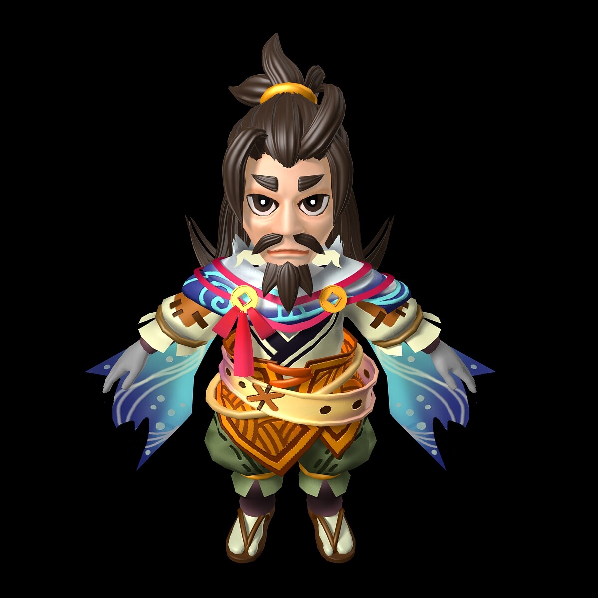 ArtStation - The characters of the game - new Lu has feet | Game Assets