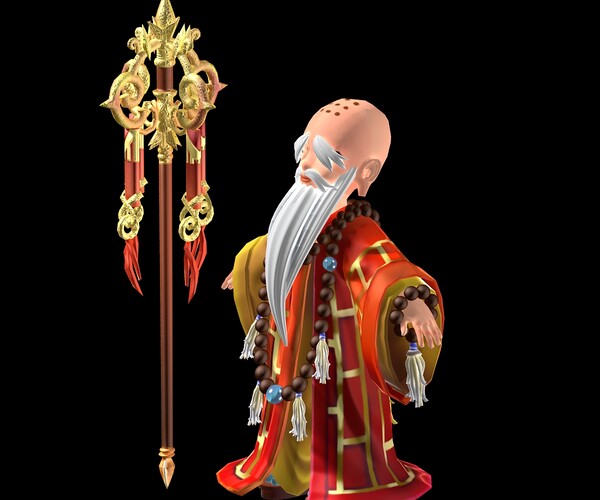 ArtStation - The character of the game - a light master | Game Assets