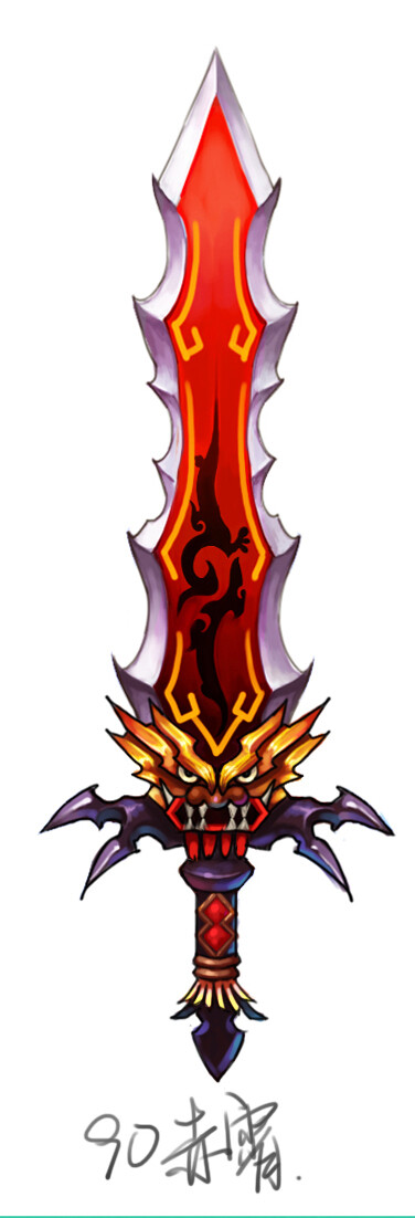 ArtStation - Game characters weapons - Chi Xiao | Game Assets