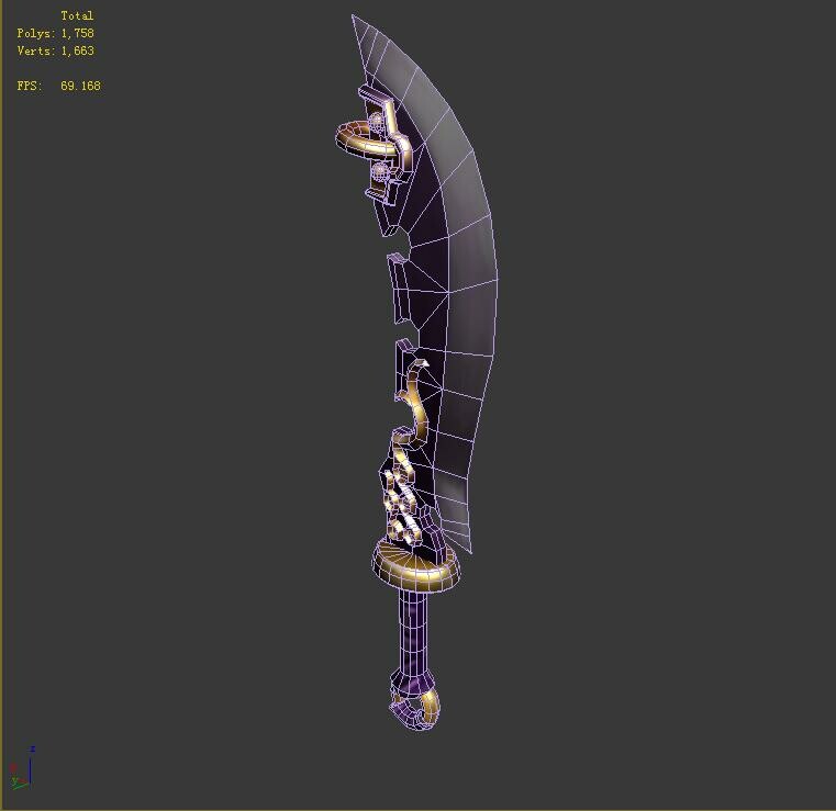 ArtStation - Game character weapons - steel sword | Game Assets