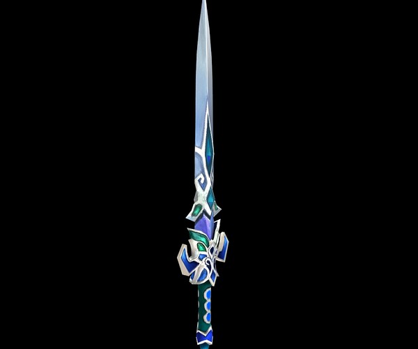 ArtStation - Game character weapon - gentleman sword | Game Assets