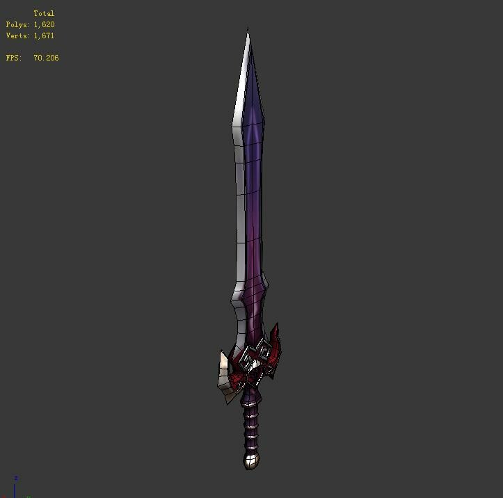 ArtStation - Game character weapon - ruthless edge | Game Assets