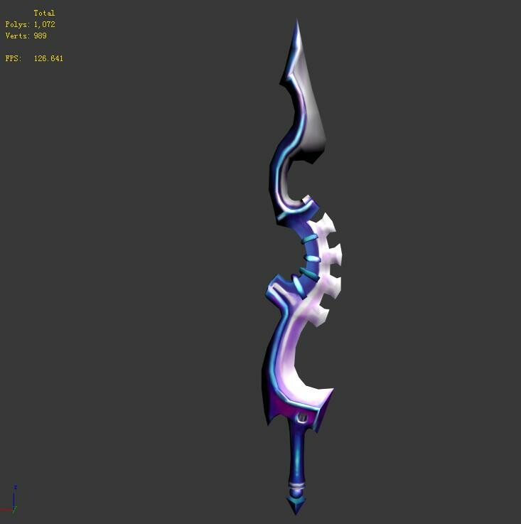 ArtStation - Game character weapons - dance 80 level | Game Assets