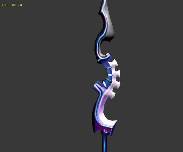 ArtStation - Game character weapons - dance 80 level | Game Assets